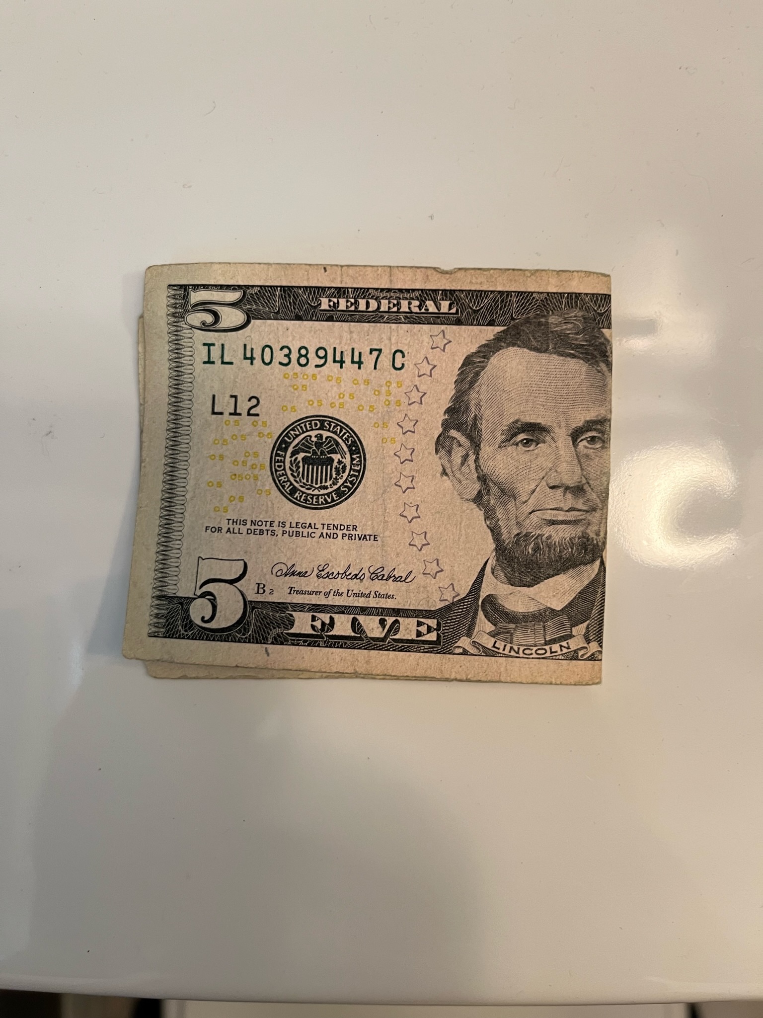 Dollar Bill Identifier Object Detection Dataset by MK