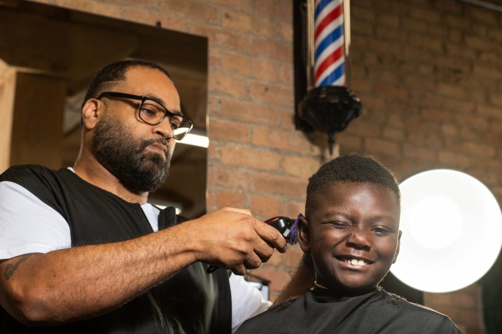 Hair-cut Object Detection Dataset by object detection