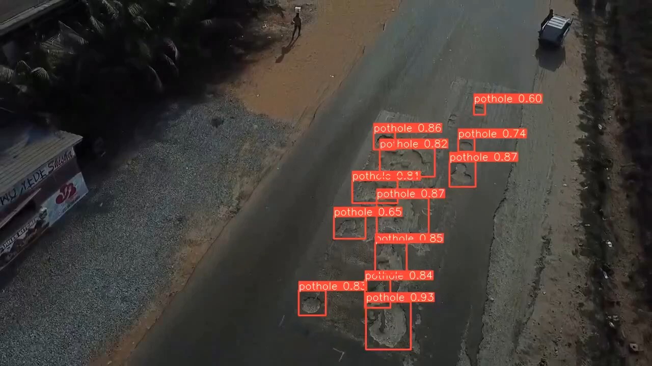 pothole detection project Instance Segmentation Dataset and Pre-Trained Model by working