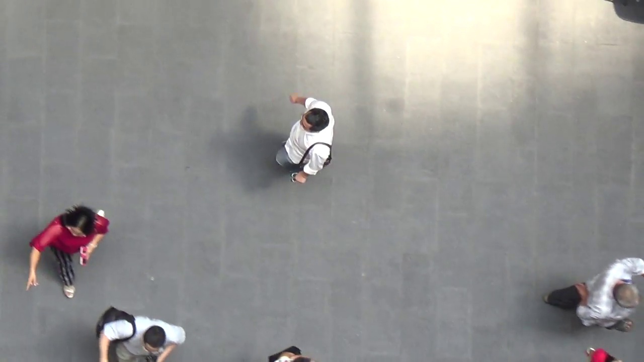 top_down_view_of_people_walking_720 Object Detection Dataset by Parth ...