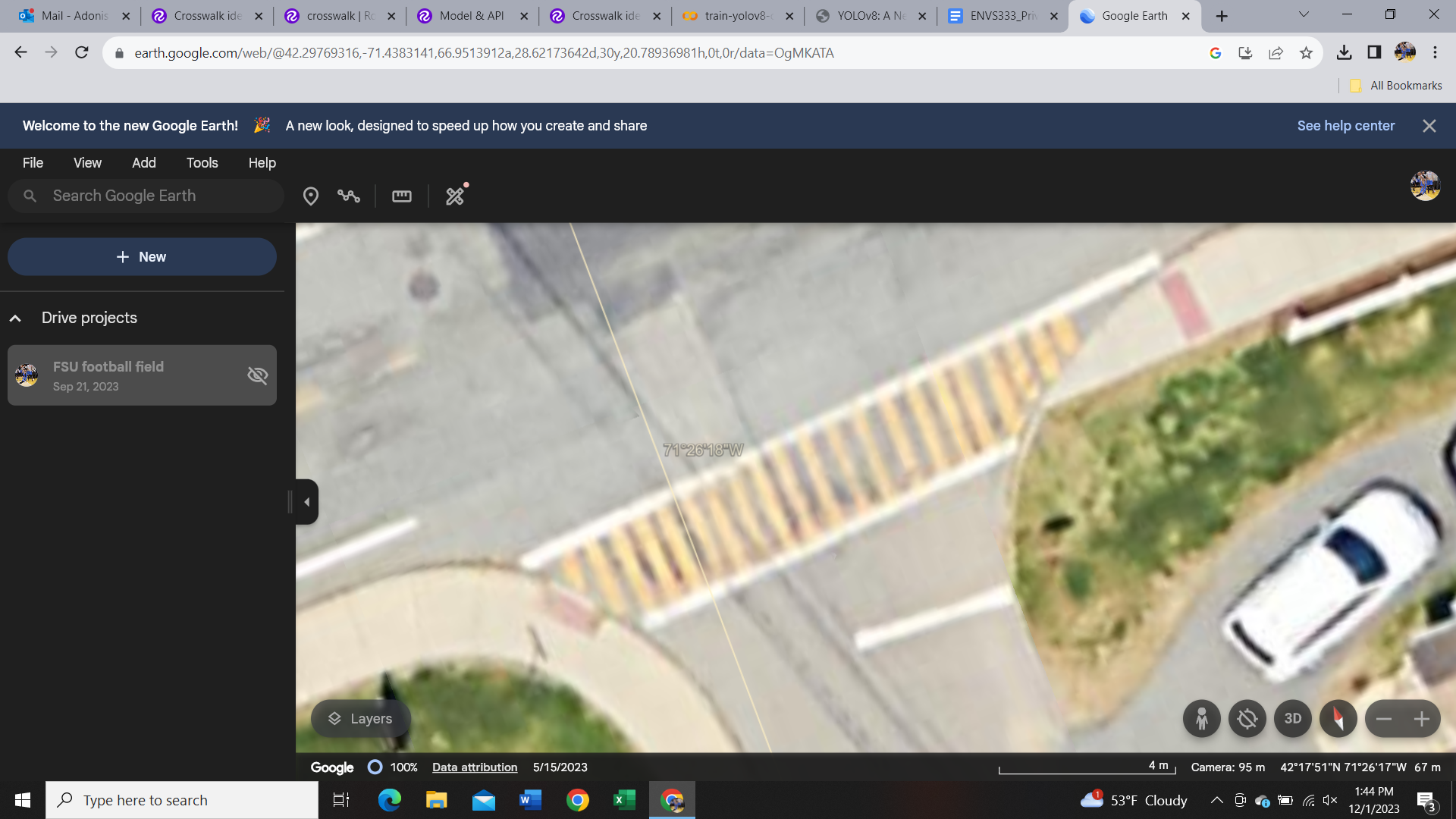 Crosswalk Identifier Object Detection Dataset And Pre Trained Model By