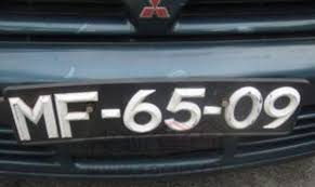 License plate for Macau Object Detection Dataset by long fong