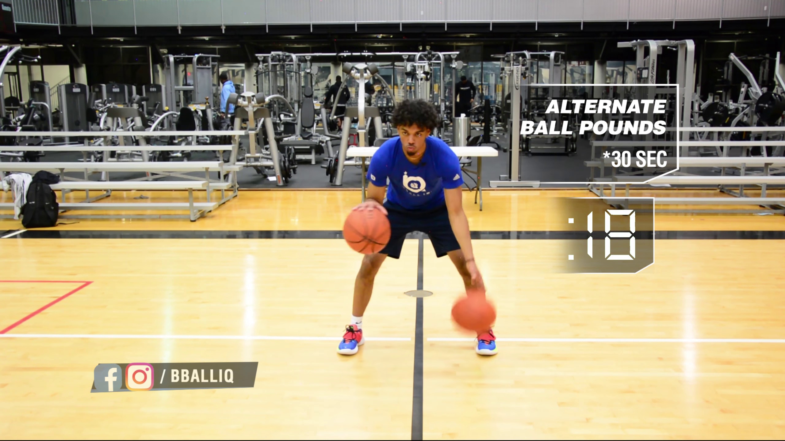 Basic 6 Minute At Home Two Ball Dribbling Workout (Follow Along) Object ...