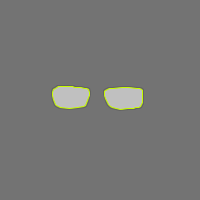 glasses lenses segmentation Object Detection Dataset and Pre-Trained ...