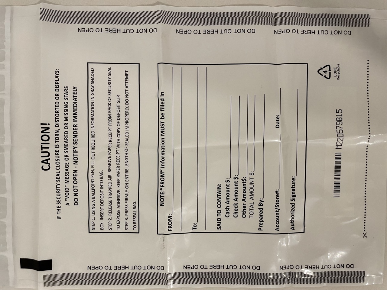 Cash Bag Identification Object Detection Dataset and Pre-Trained Model ...