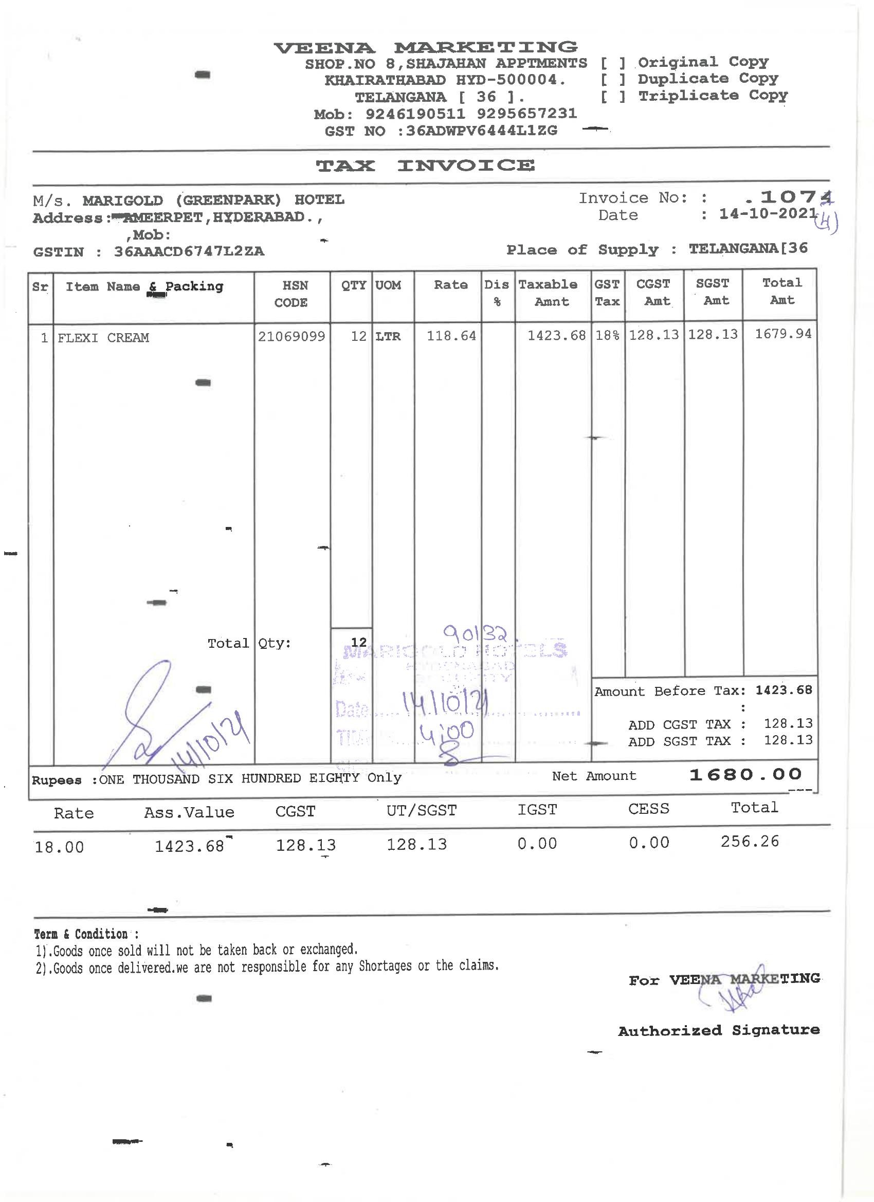 Invoices Object Detection Dataset By Potato Blight