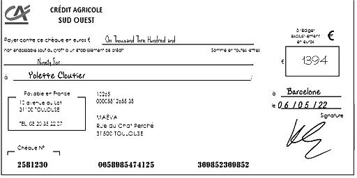 Cheque model Object Detection Dataset by mark yean