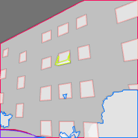 building-facade-segmentation-augmention Instance Segmentation Dataset ...