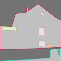 building-facade-segmentation-augmention Instance Segmentation Dataset by Building Facade