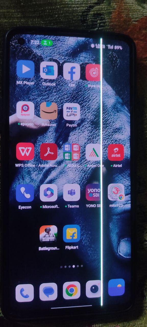 mobile screen green line Object Detection Dataset and Pre-Trained Model ...