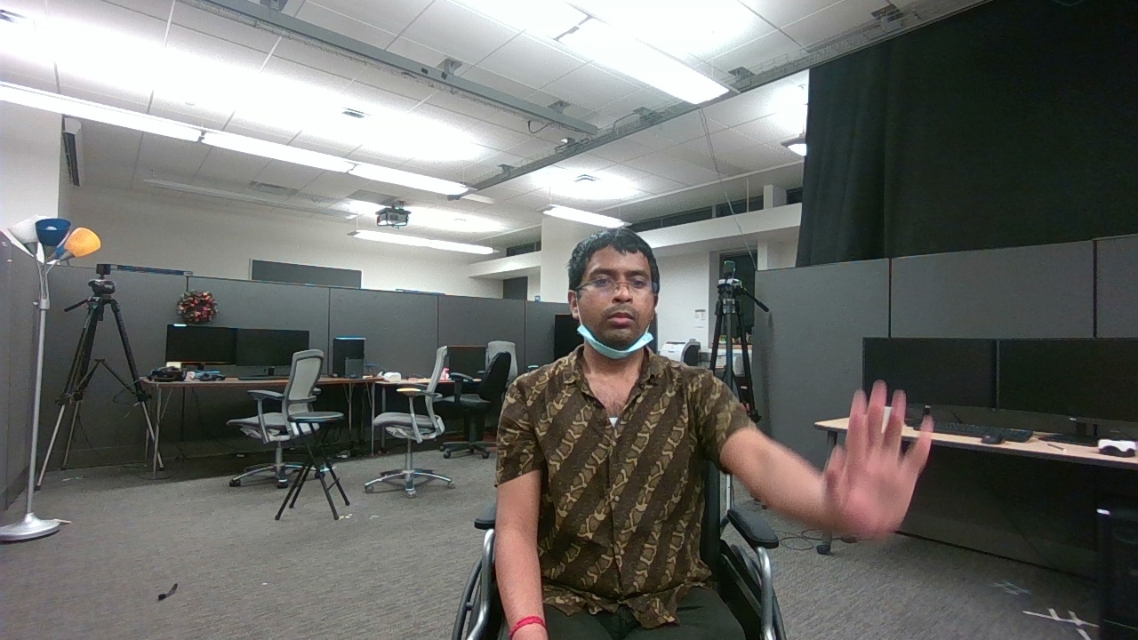 Hand Gestures Instance Segmentation Dataset By Gesture Recognition