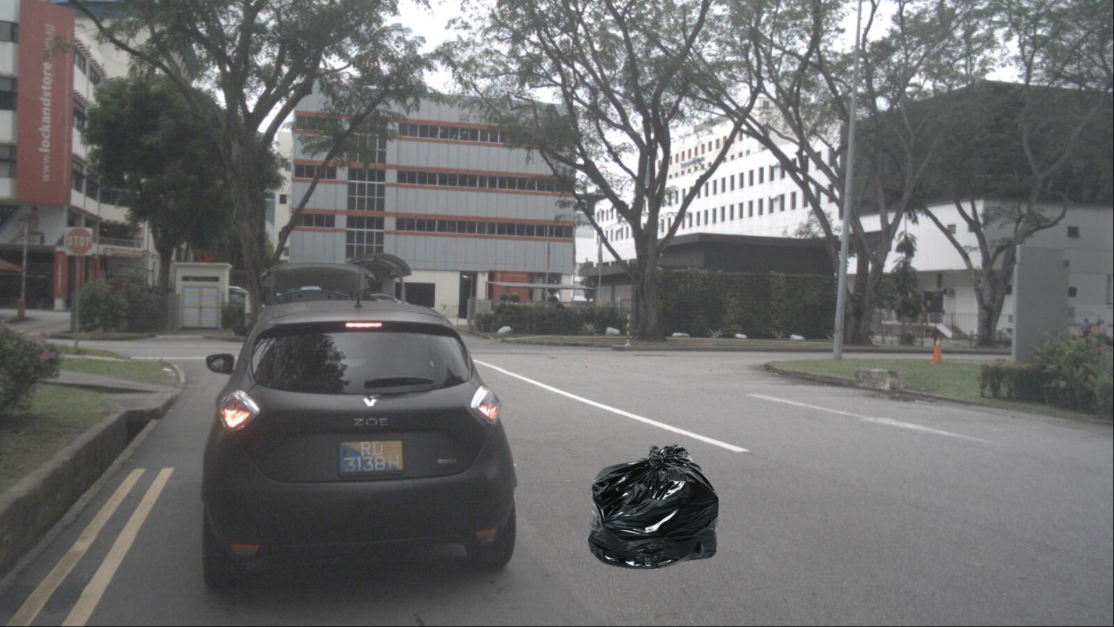 obstacle detection Instance Segmentation Dataset and Pre-Trained Model by road