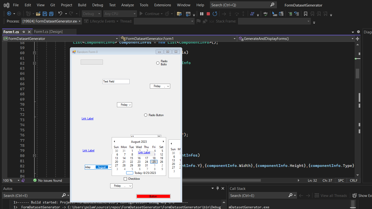 Forms Object Detection Dataset by Grad project