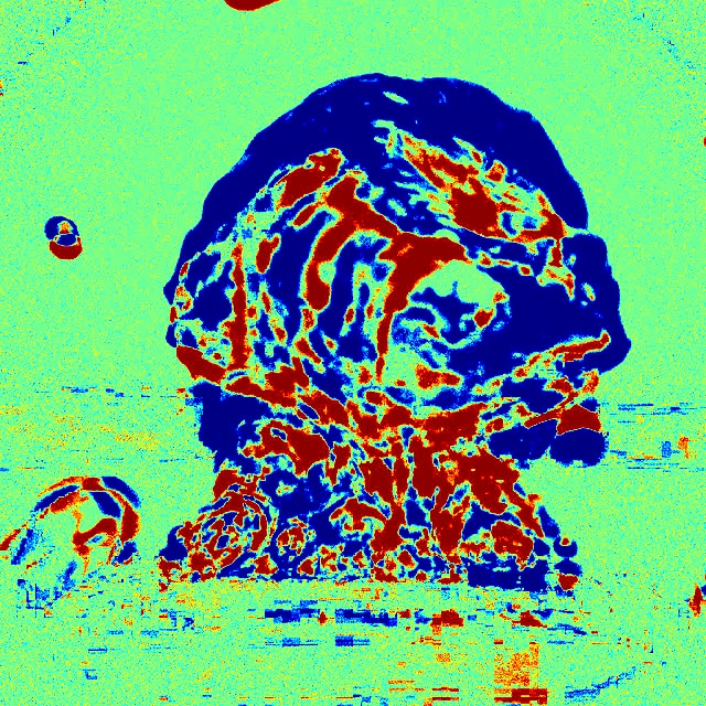 Intensity-based Coloring Instance Segmentation Dataset by UCI